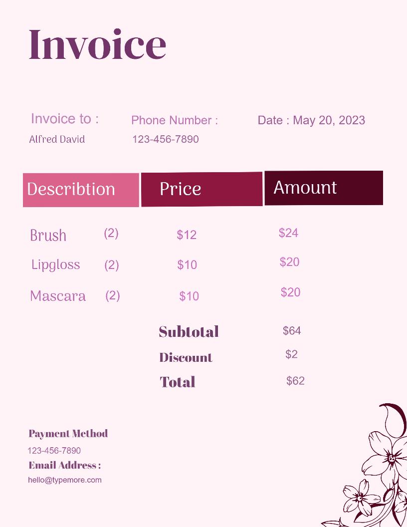 Invoices | Kreateable